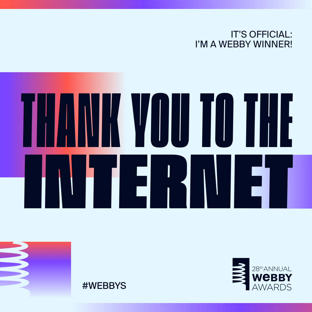 Winner Kit | The Webby Awards