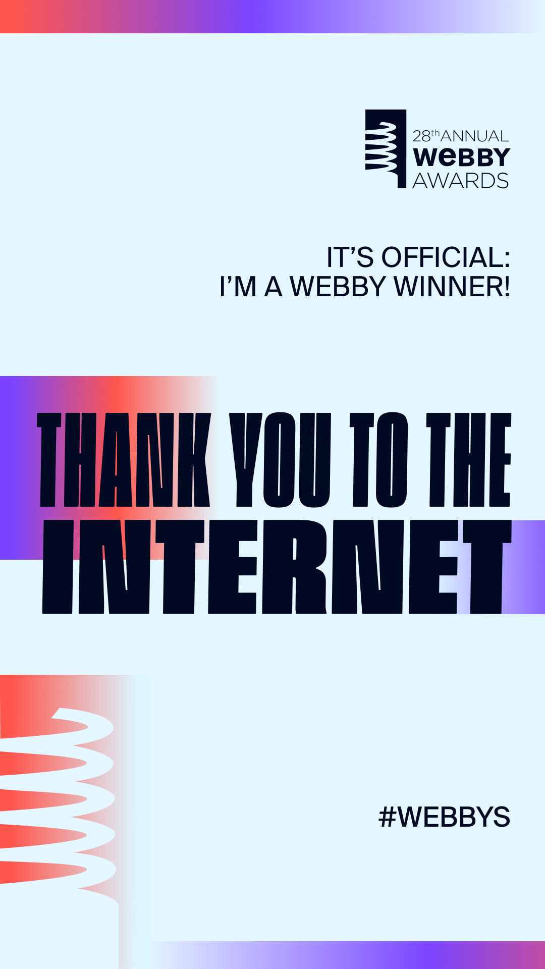 Winner Kit | The Webby Awards