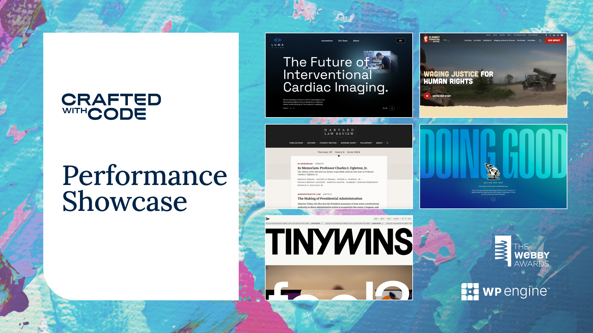 Crafted with Code (2024) | The Webby Awards